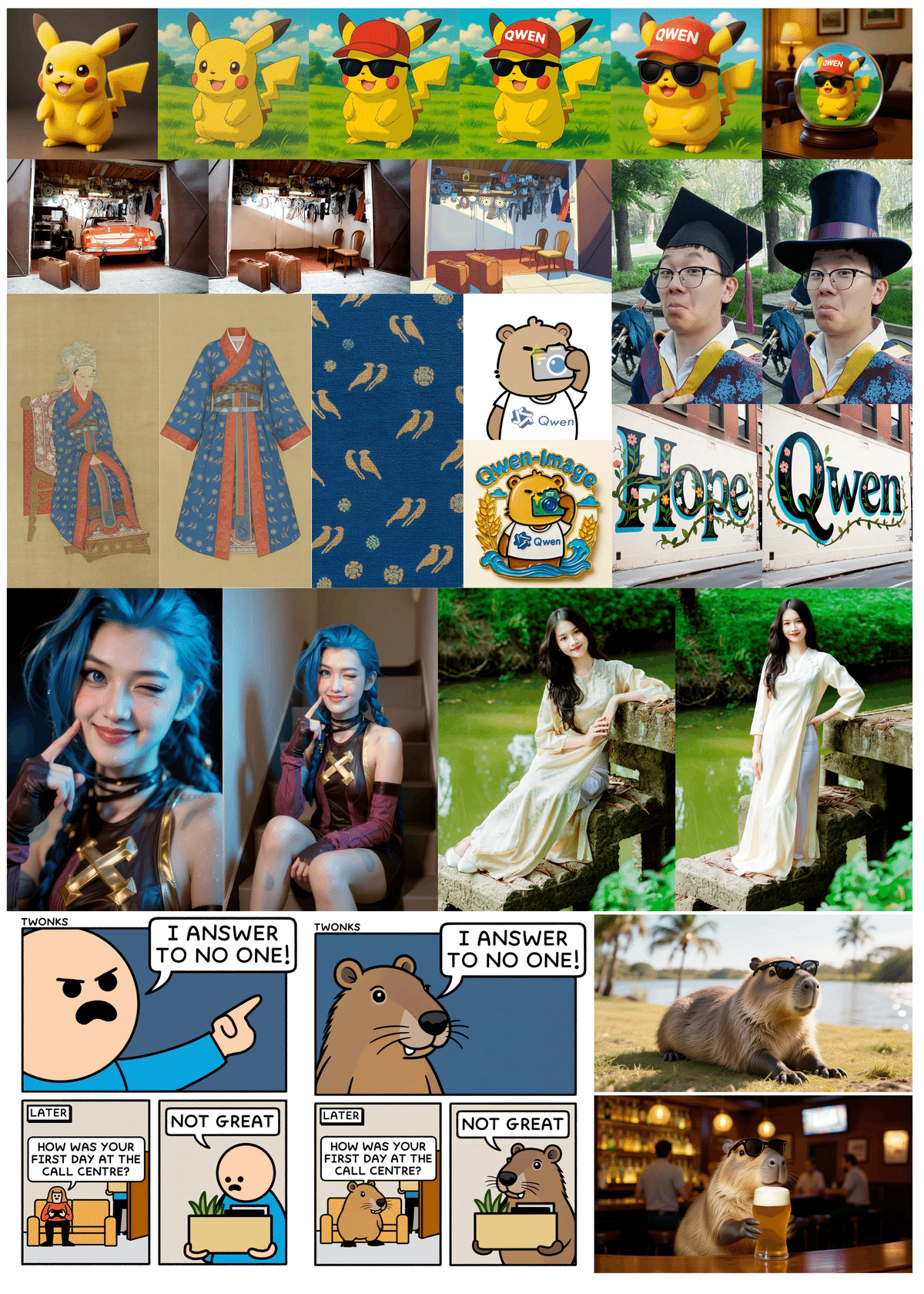 格段の進歩を遂げた画像生成／編集モデル：Qwen-Image｜makokon