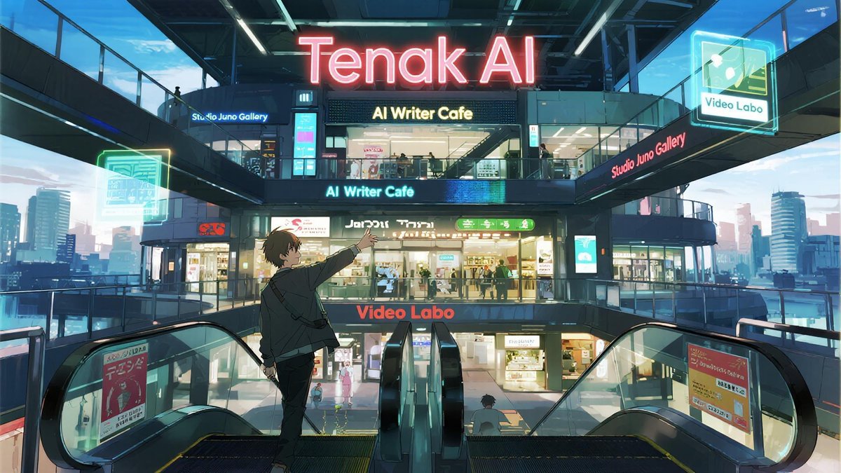 ChatGPT、Midjourney…全部不要？日本発の万能AI『Tenak AI』がスゴすぎた｜ICHI ｜工場作業員のAI挑戦記