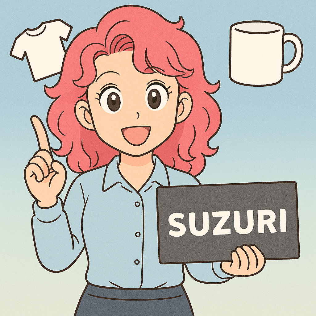 SUZURIでオリジナルグッズを作ってみた！注文〜届くまで｜AI子先生｜AIという名のもとにの講師