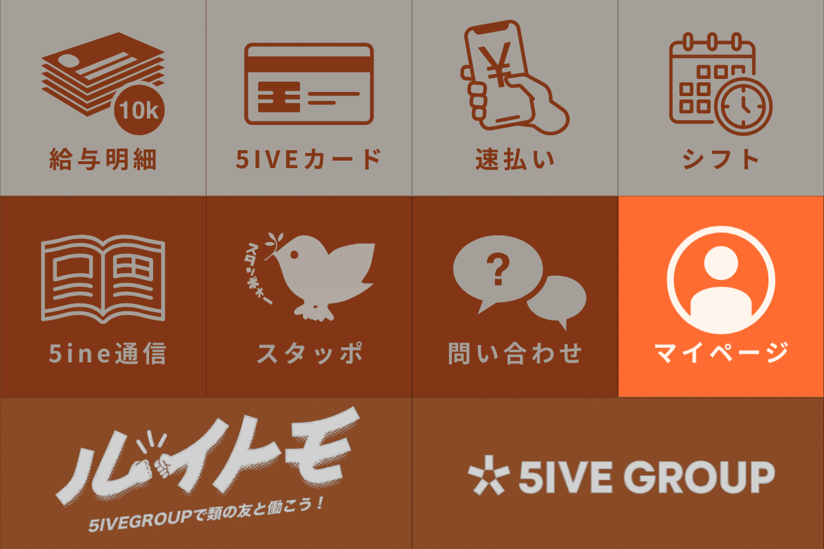 5IVEの制度をご紹介！vol.5「5ineポータル＆5ine（社内LINE）」｜ファイブグループ 公式note ～飲食業界×オープン社内報～