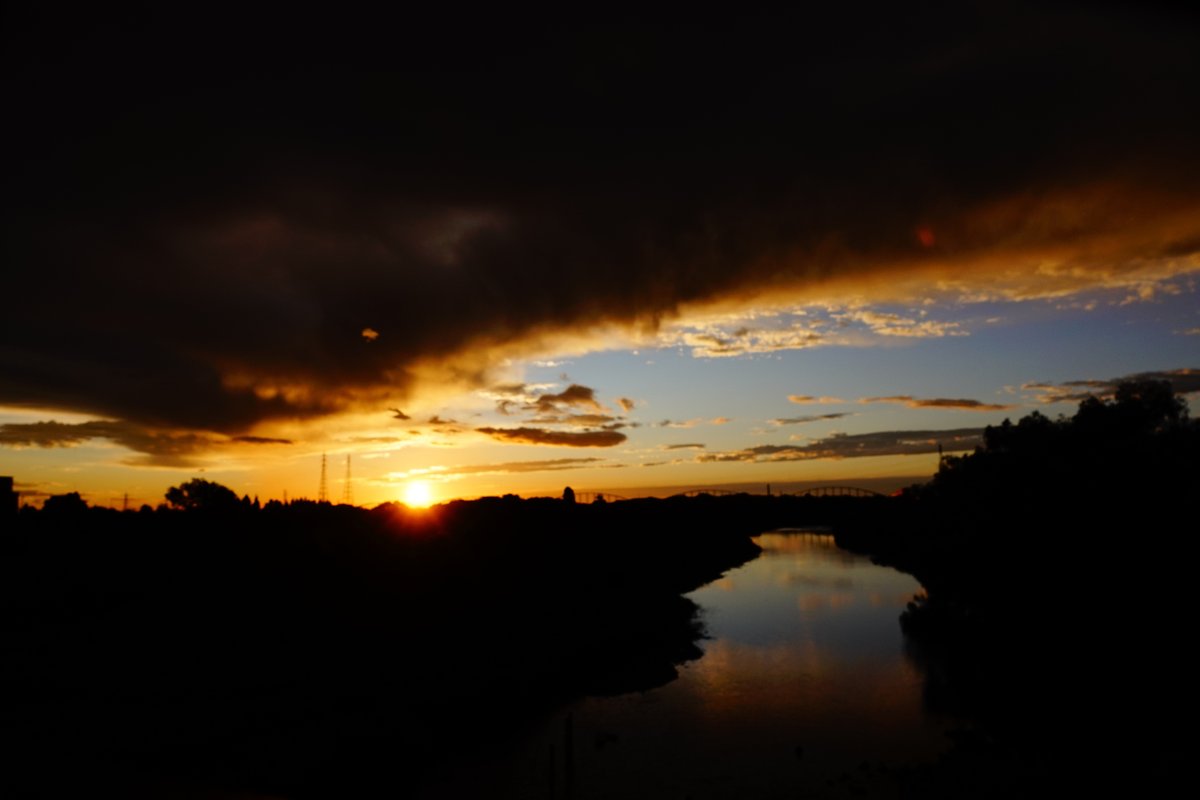 名取橋の夜明け｜oichan