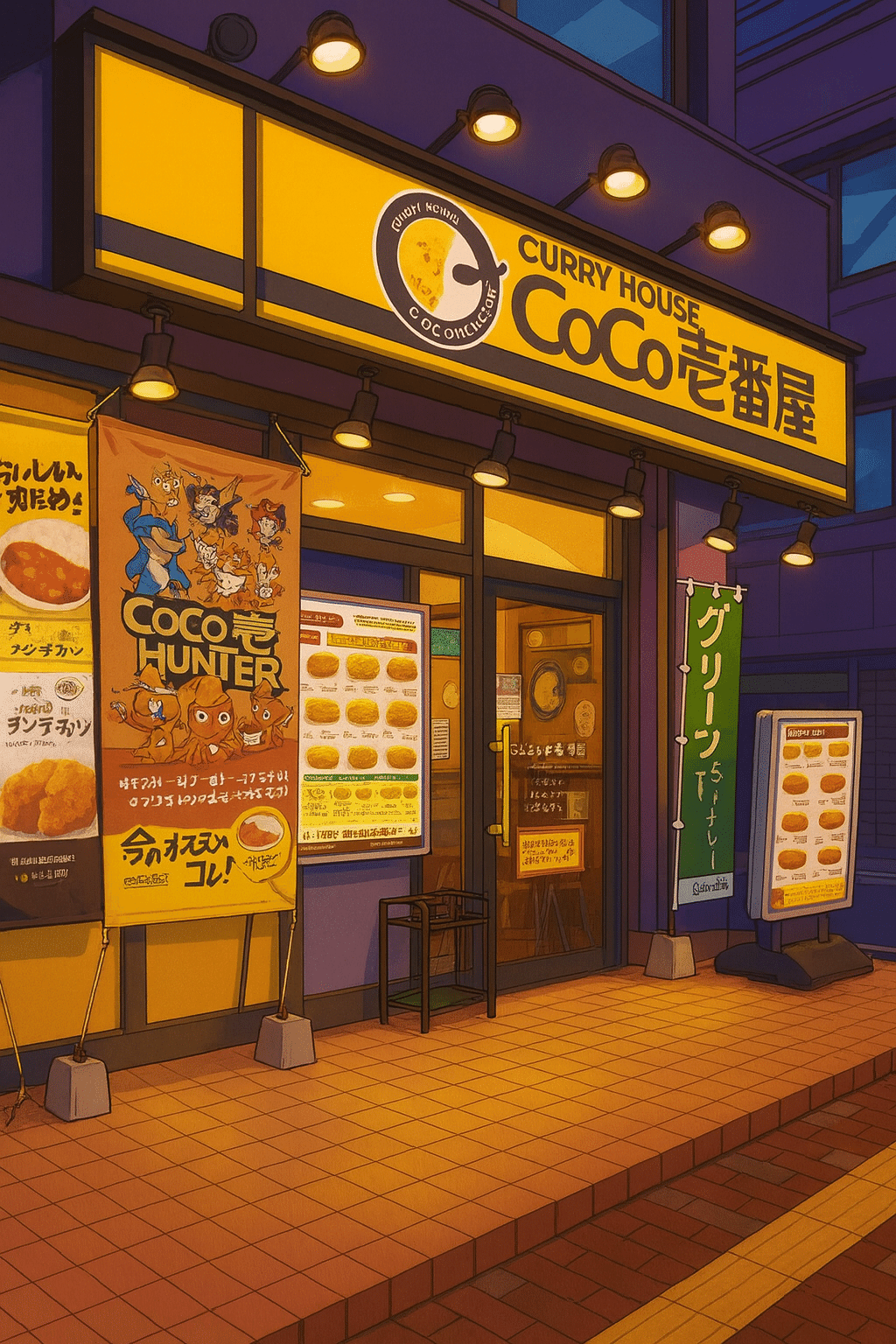 グルメ｜AI とココイチのカレー食べる ―審判の日―｜AZ ＆ KURO