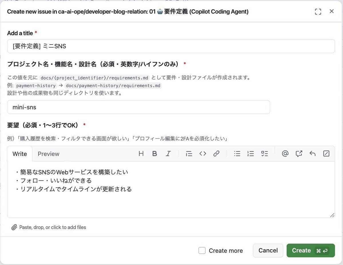 Github Copilot Coding Agentで実現するAI駆動の開発ワークフロー｜CyberAgent｜AIオペレーション室