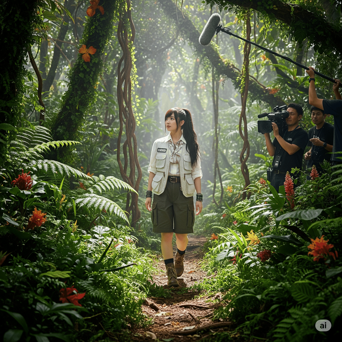 アイドル活動AI画像生成｜zerozero_x