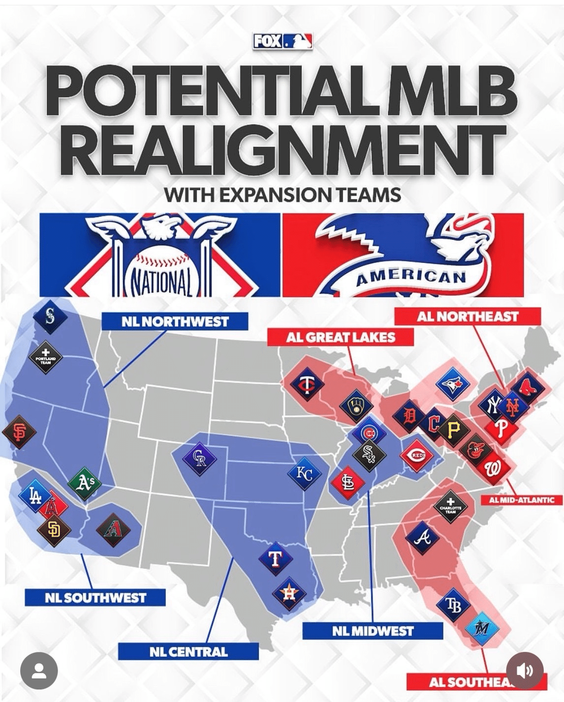 未来のMLBはどうなる？32球団化と「衝撃の再編プラン」を追う｜知らずもがな@mlb_analyst