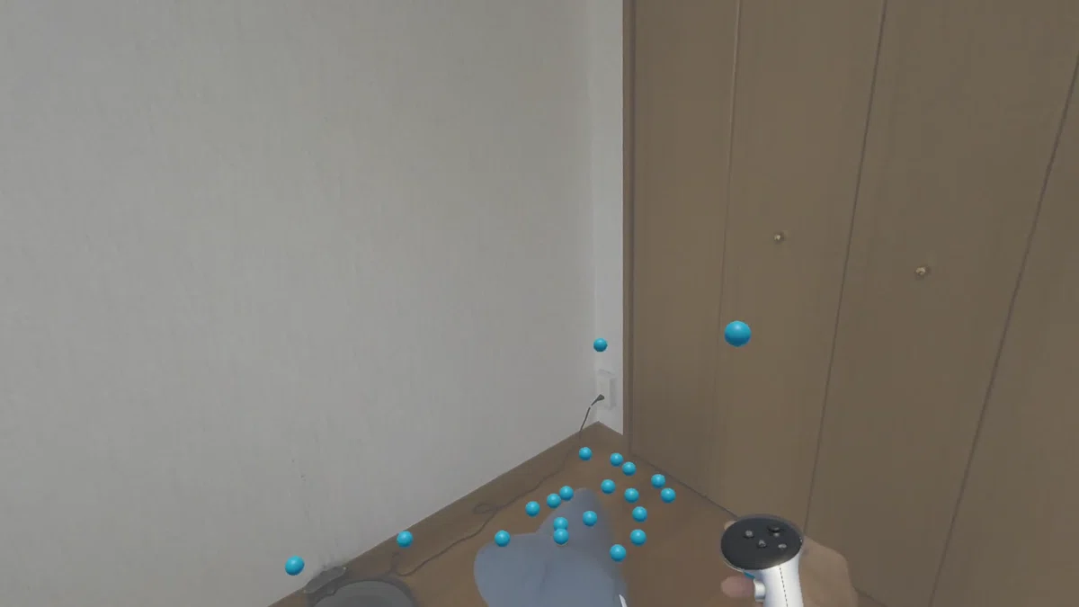 Meta QuestのMixed Reality Utility Kitサンプルを触ってみる｜oshimu