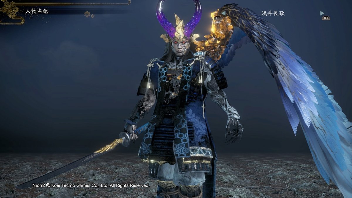 キャラデザが良すぎる戦国死にゲー「仁王2」｜Mikako