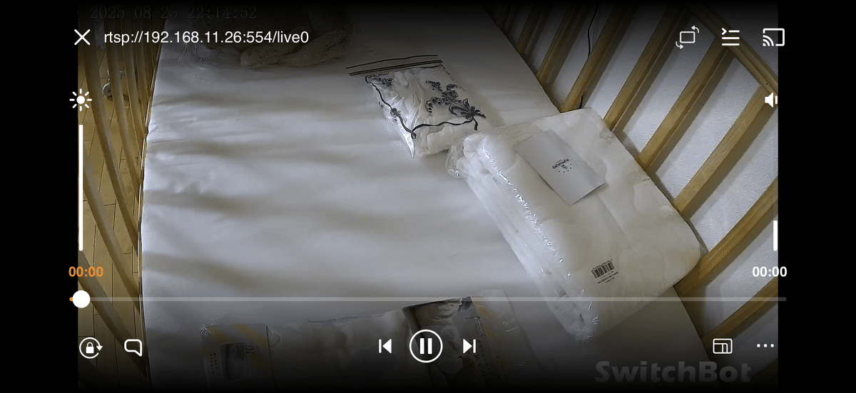 見守りカメラSwitchBot 3MPをアプリ以外で視聴する方法｜こぷたー