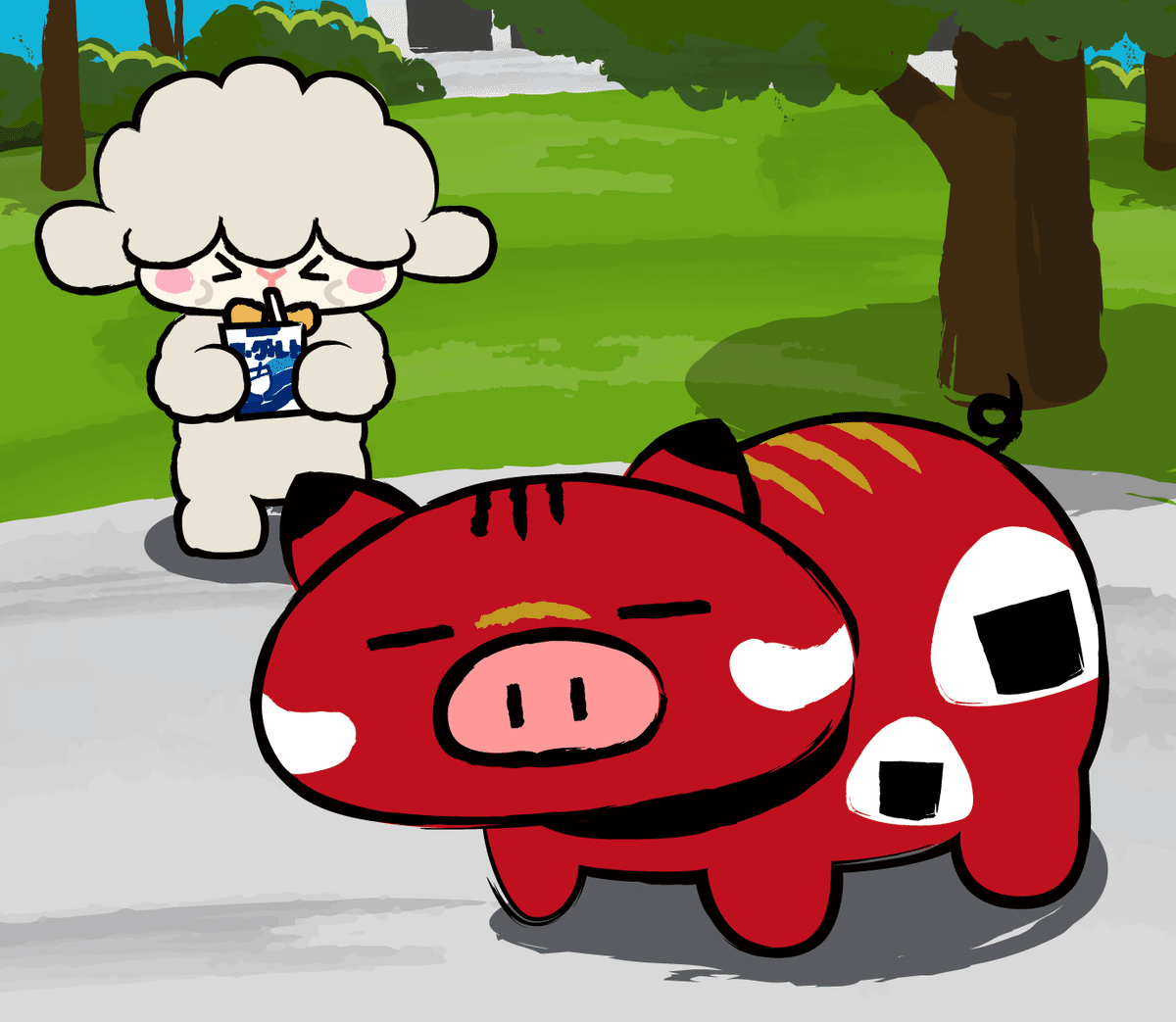 ぶたたの日本縦断旅行08【福島県】｜decosmith