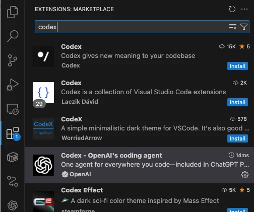 ついに公式通知。API不要、定額版CodexのVSCode拡張をやってみよう｜Nestrium