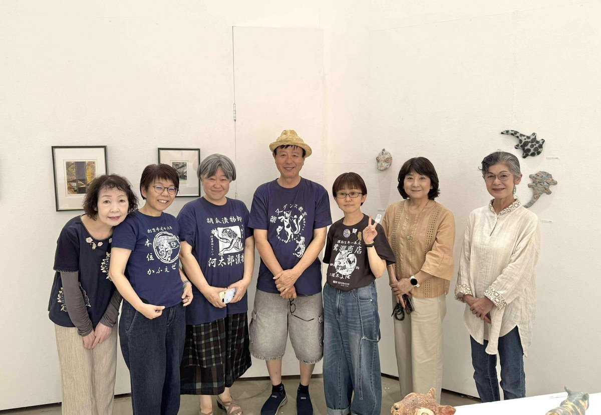 ヨシダコウブンさんと仲間達34～個展「月と虹の間に」を終えて〜｜塚本芳久