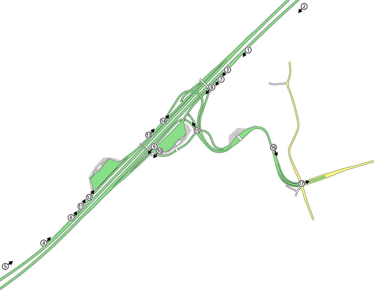 E1A 新名神 12 茨木千提寺IC/PA ~ 14 川西IC｜know where to run / のうえあとらん