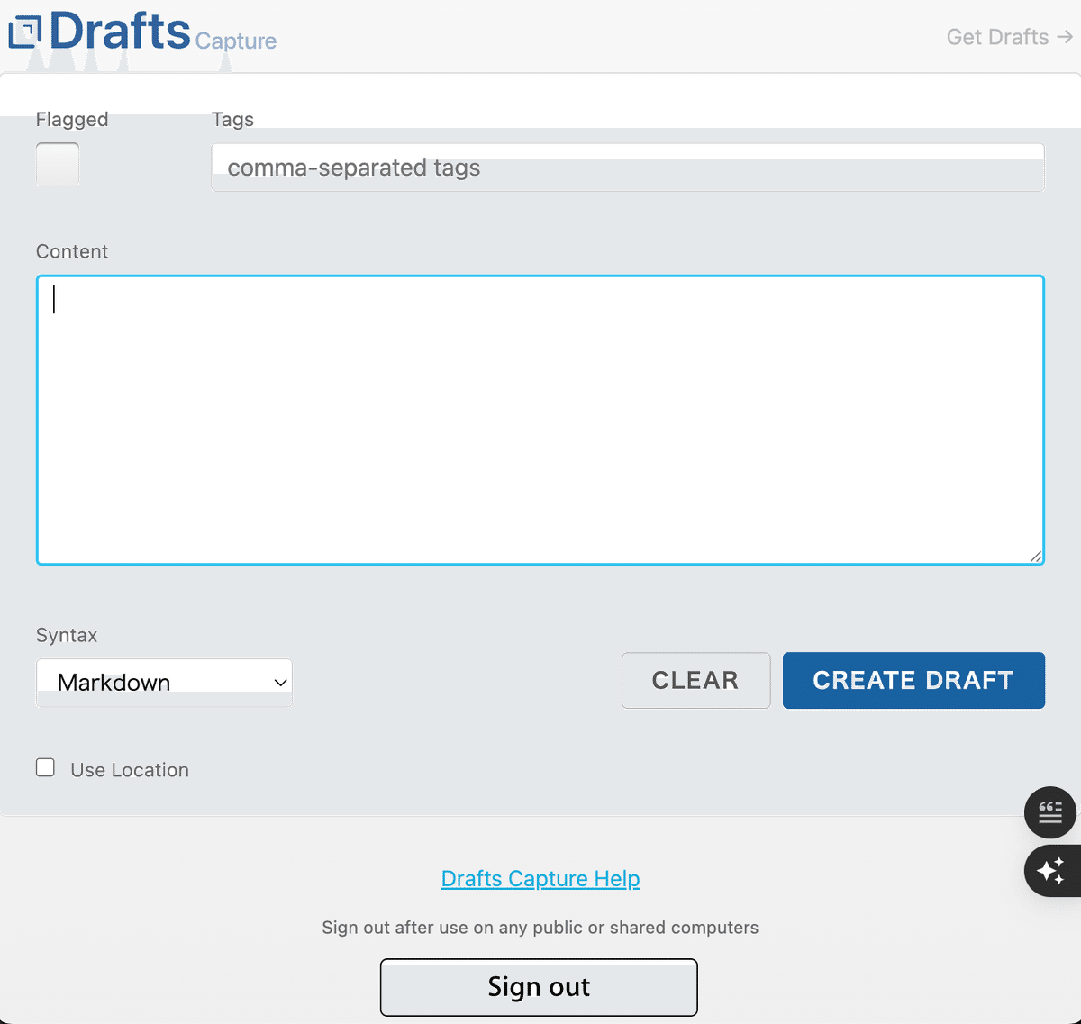 会社のWindows PCからDraftsにメモを送る方法＆「Web Capture」機能がすごい！｜ぞの＠未来デザインコーチ＆プロンプトデザイナー