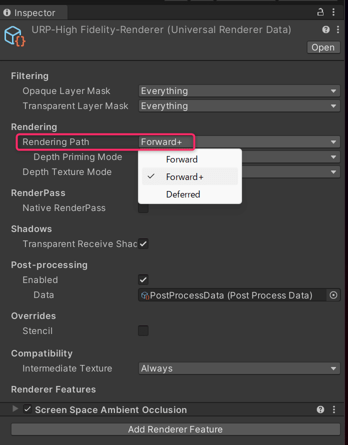 【Unity】URPのRenderig LayersとForward+対応のシェーダー作成｜Hiko