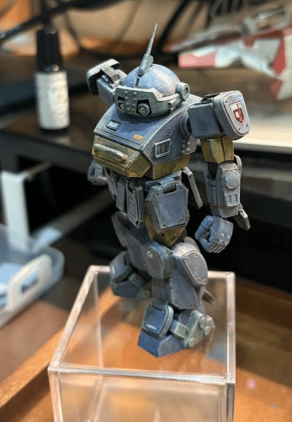 Plasticityでパープルベアをつくる＃06 Bambu lab A1miniでプリントして塗装。｜Zukki：50代からのクリエイティブ再起動