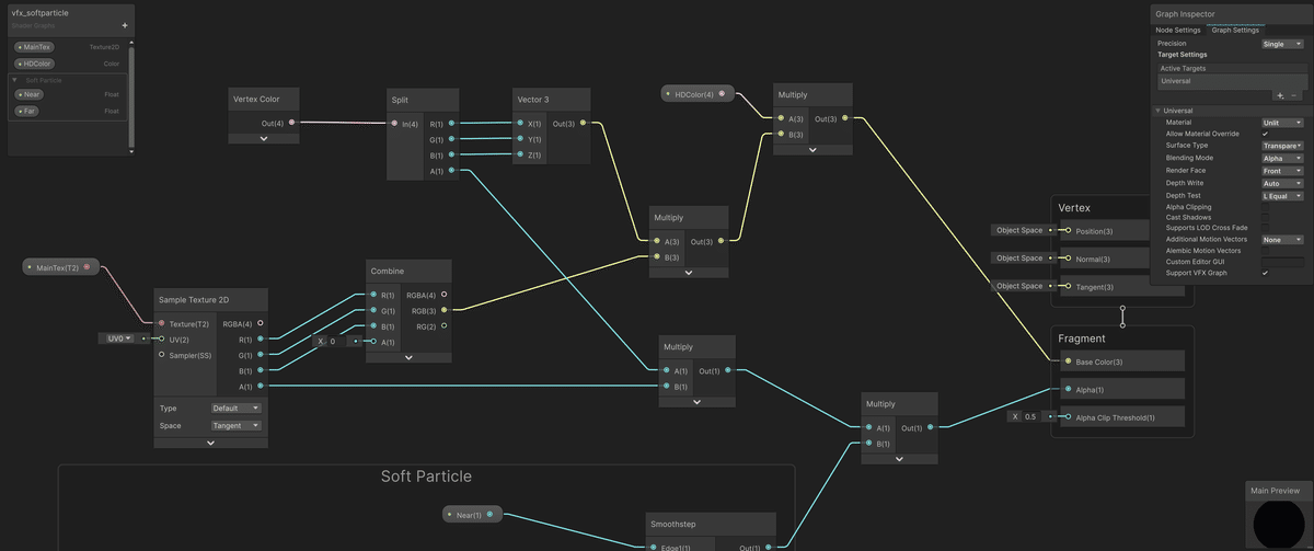【Unity6】ShaderGraphで実装する「ソフトパーティクル」VFXのクオリティを上げる必須テクニック｜ARL㌃（VFX・ゲーム制作）