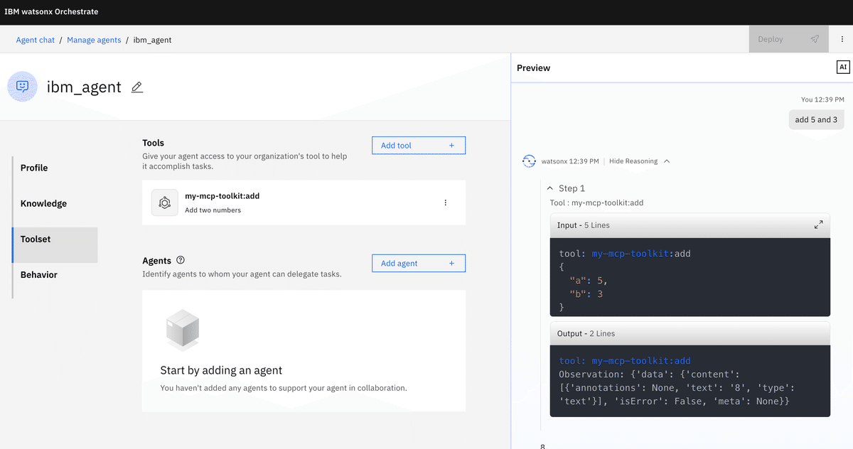 Tools in Watsonx Orchestrate — MCP、Python、OpenAPI を使ったツール作成ガイド｜ふ〜