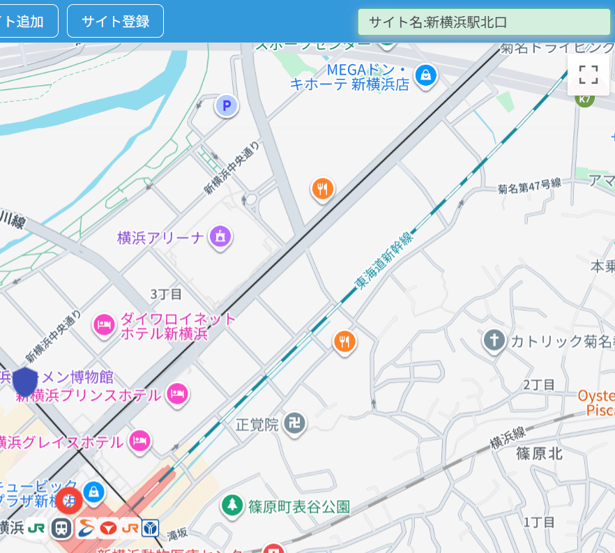 GoogleMapにマニュアルで登録操作（No.135）Webixライブラリを活用して簡単に実装｜Yamasan