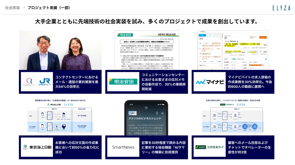 「研究と実装の循環で、未踏の問いを解く」 ELYZAのソリューション機械学習エンジニアのお仕事を紹介します｜株式会社ELYZA 公式ブログ