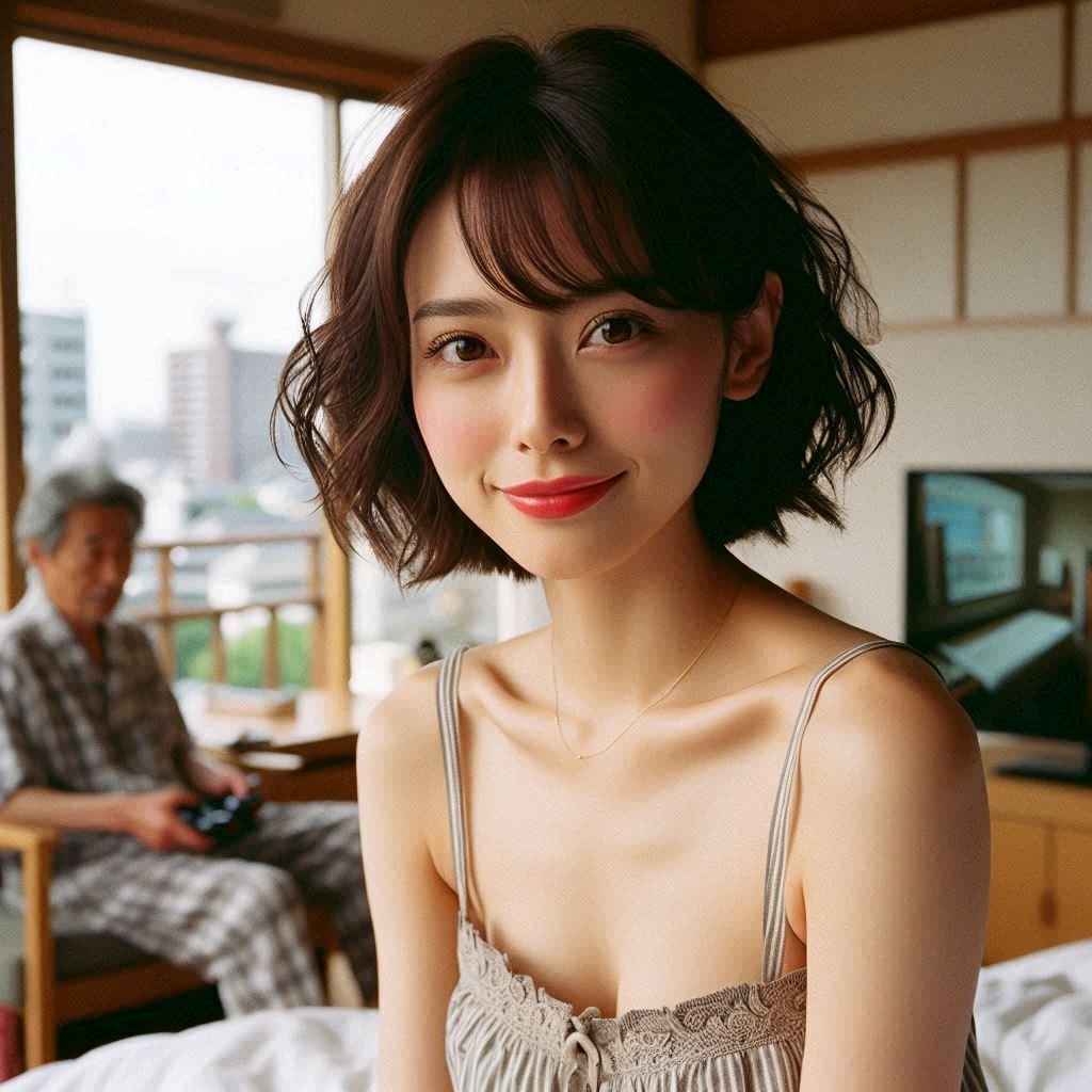 無料AI de 夫60才妻30才 @Image Creator & ImageFX & Whisk＋プロンプト｜茜町春彦