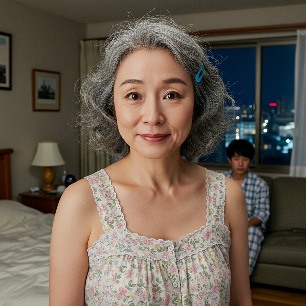 無料AI de 母50才息子20才 @Image Creator & ImageFX & Whisk＋プロンプト｜茜町春彦