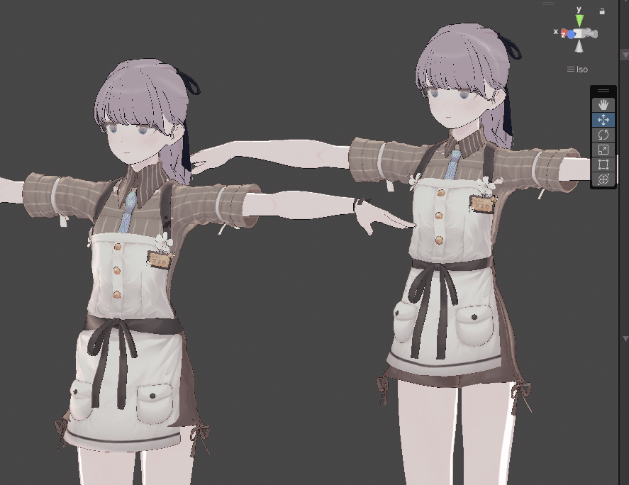 Alterithの非対応衣装の調整を効率的にするTips｜remori