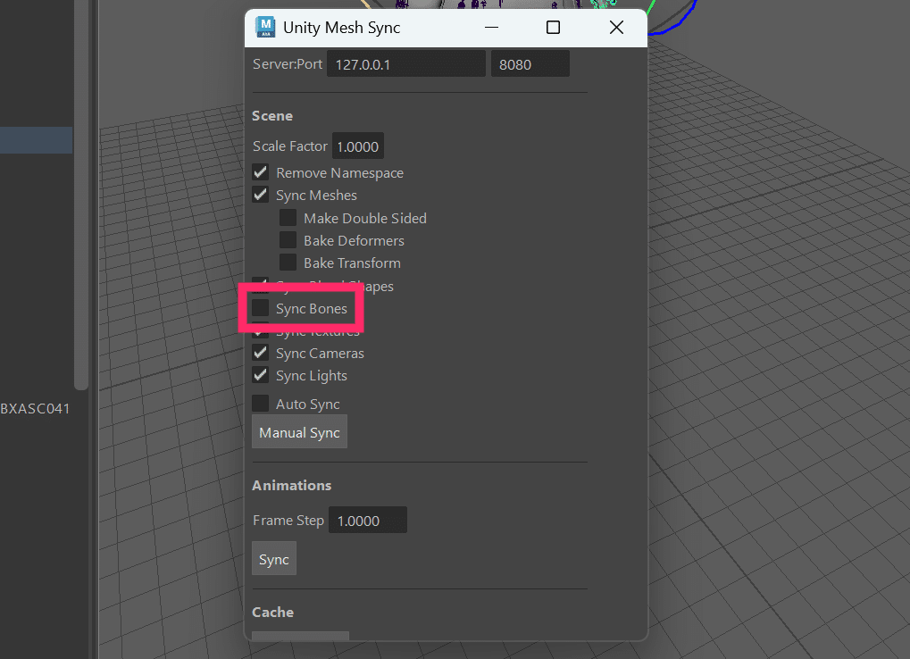 MayaとUnityをリアルタイム同期する「UnityMeshSync」の基本操作【私的備忘録】｜🦆🦌🟥🟧🟨⬜