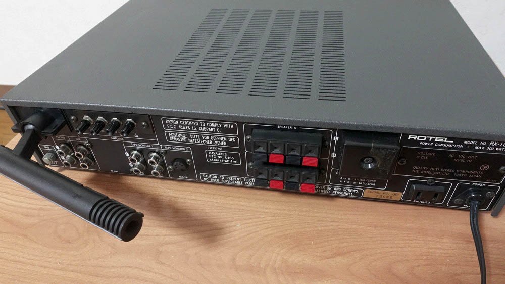 ROTEL RX-1000 修理調整記録｜BLUESS Laboratory