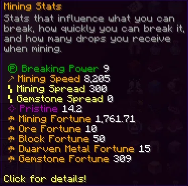 【Hypixel SkyBlock】日本語訳してみよう！ Your equipment and stats 編①｜くまろく