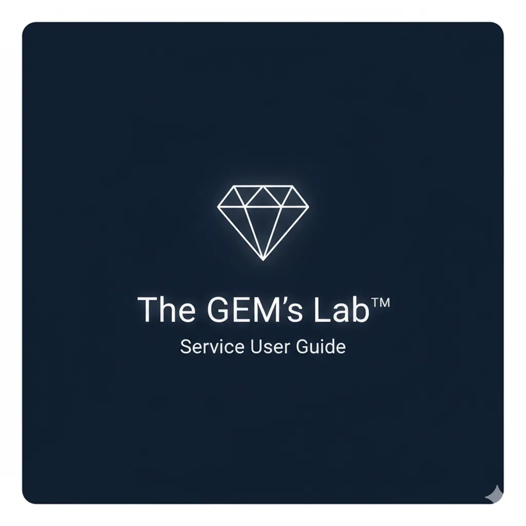 The GEMs Lab™ サービス利用ガイド｜The GEMs Lab™