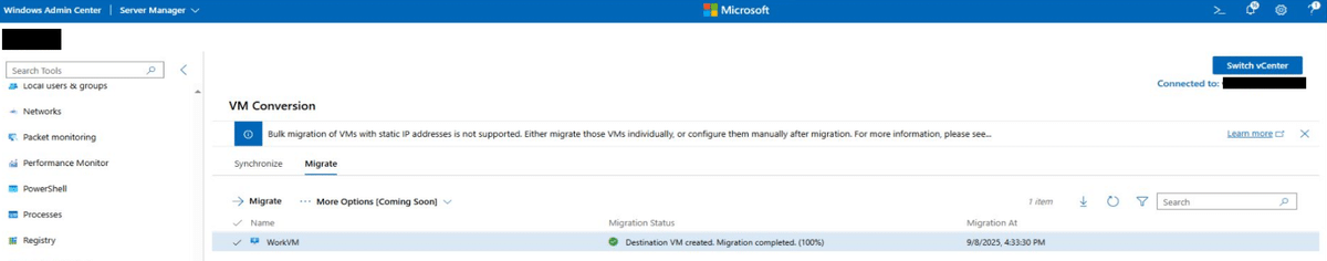 仮想化基盤の移行方法の新たな選択肢となるか！？Windows Admin CenterのVM Conversion機能を試してみる｜Makoto