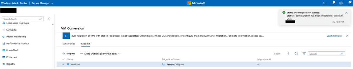 仮想化基盤の移行方法の新たな選択肢となるか！？Windows Admin CenterのVM Conversion機能を試してみる｜Makoto