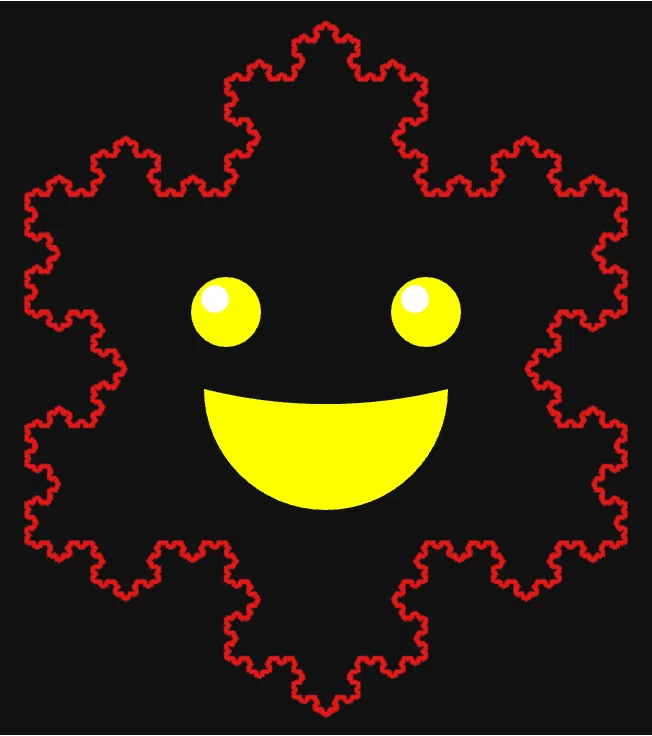 Let's Create Original Fractal Images! - #01 Koch Curve｜そらのあかり