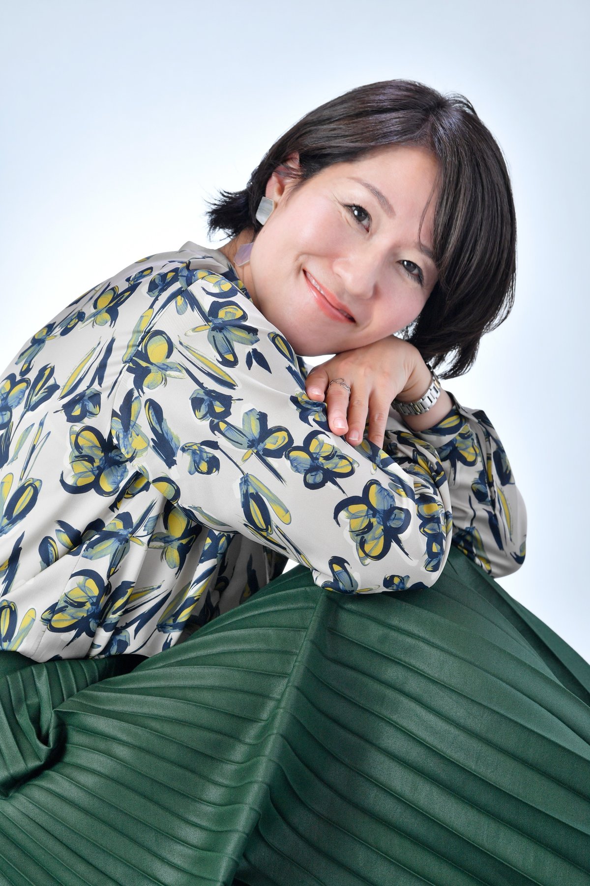 世界初！の青い菊｜ichirin