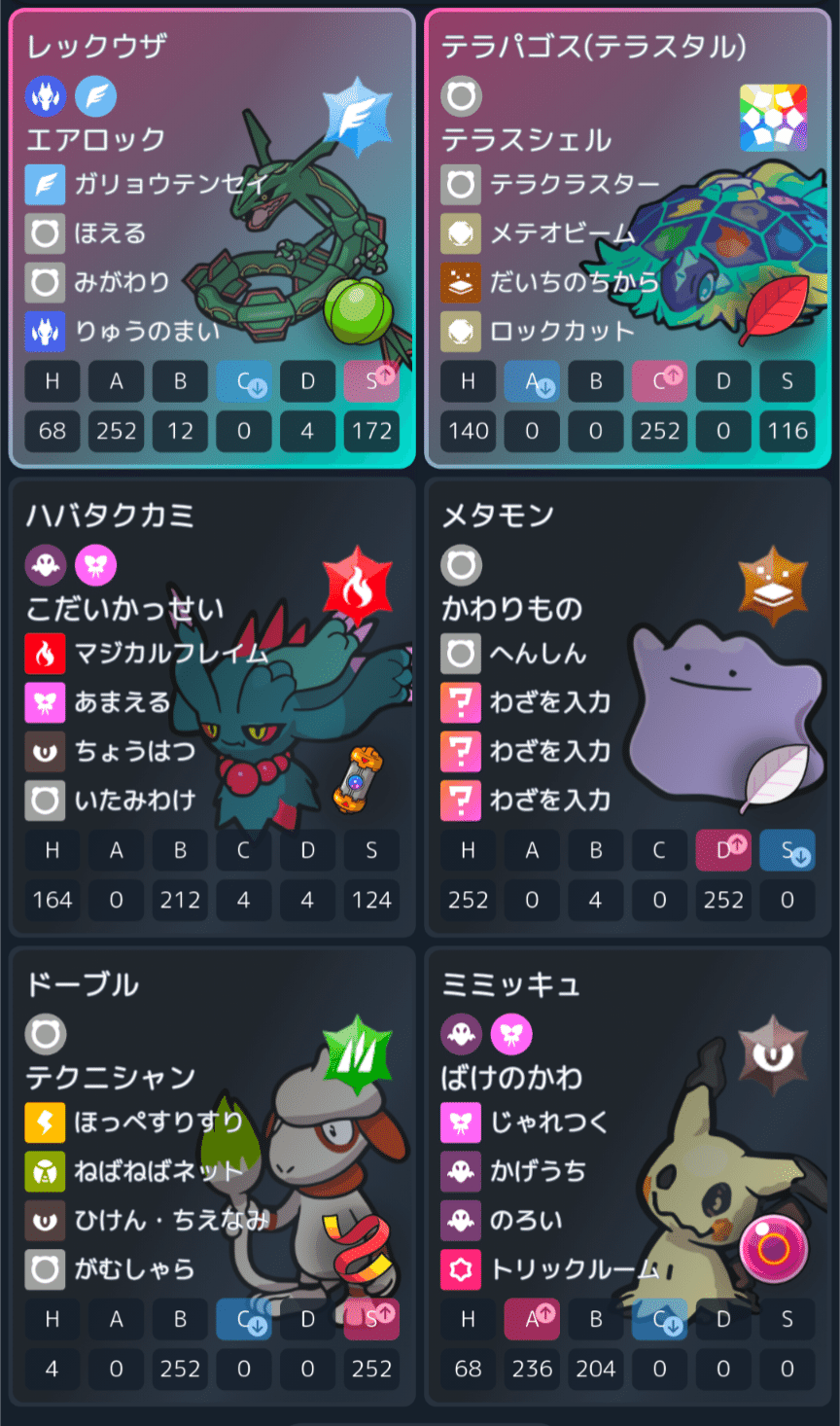 ポケモンSVシングルS33最終363位＆4桁最強 ネクロパゴス｜らんぷ