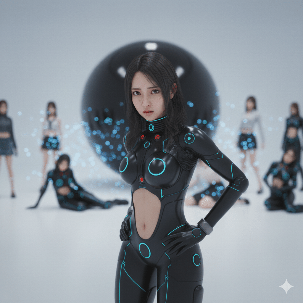 GANTZスーツ美女｜zerozero_x