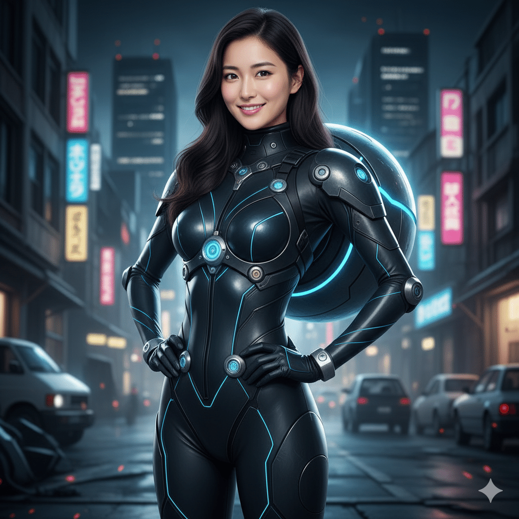 GANTZスーツ美女｜zerozero_x