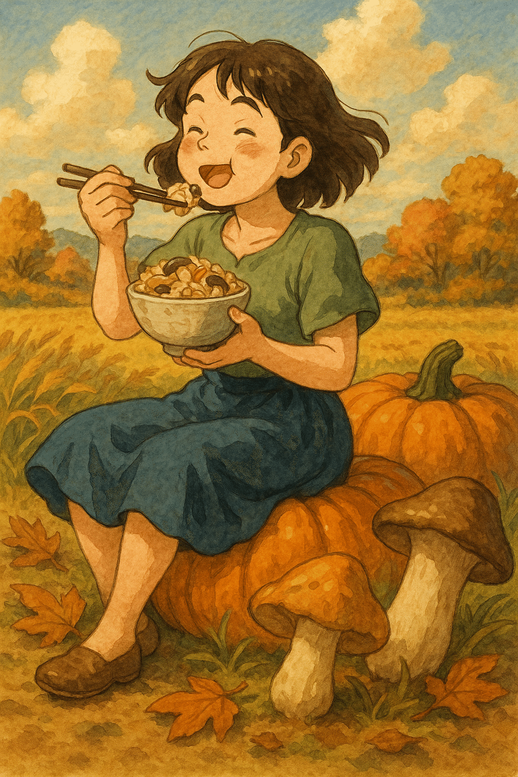 【食欲の秋】炊き込みご飯ってなんでつい食べすぎてしまうんでしょうか？｜三鷹の父ちゃん