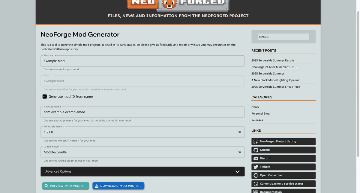 [Minecraft] Mod開発記録 -NeoForgeの導入と開発環境作り- [NeoForge]｜かるぱす