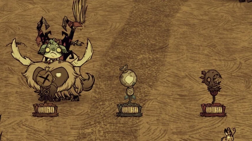 Don't Starve Together: Nightmare Saddle / Beefalo Gloom Bell｜ふじつぼみ