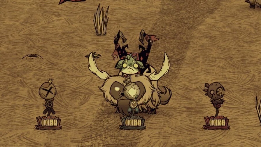 Don't Starve Together: Nightmare Saddle / Beefalo Gloom Bell｜ふじつぼみ