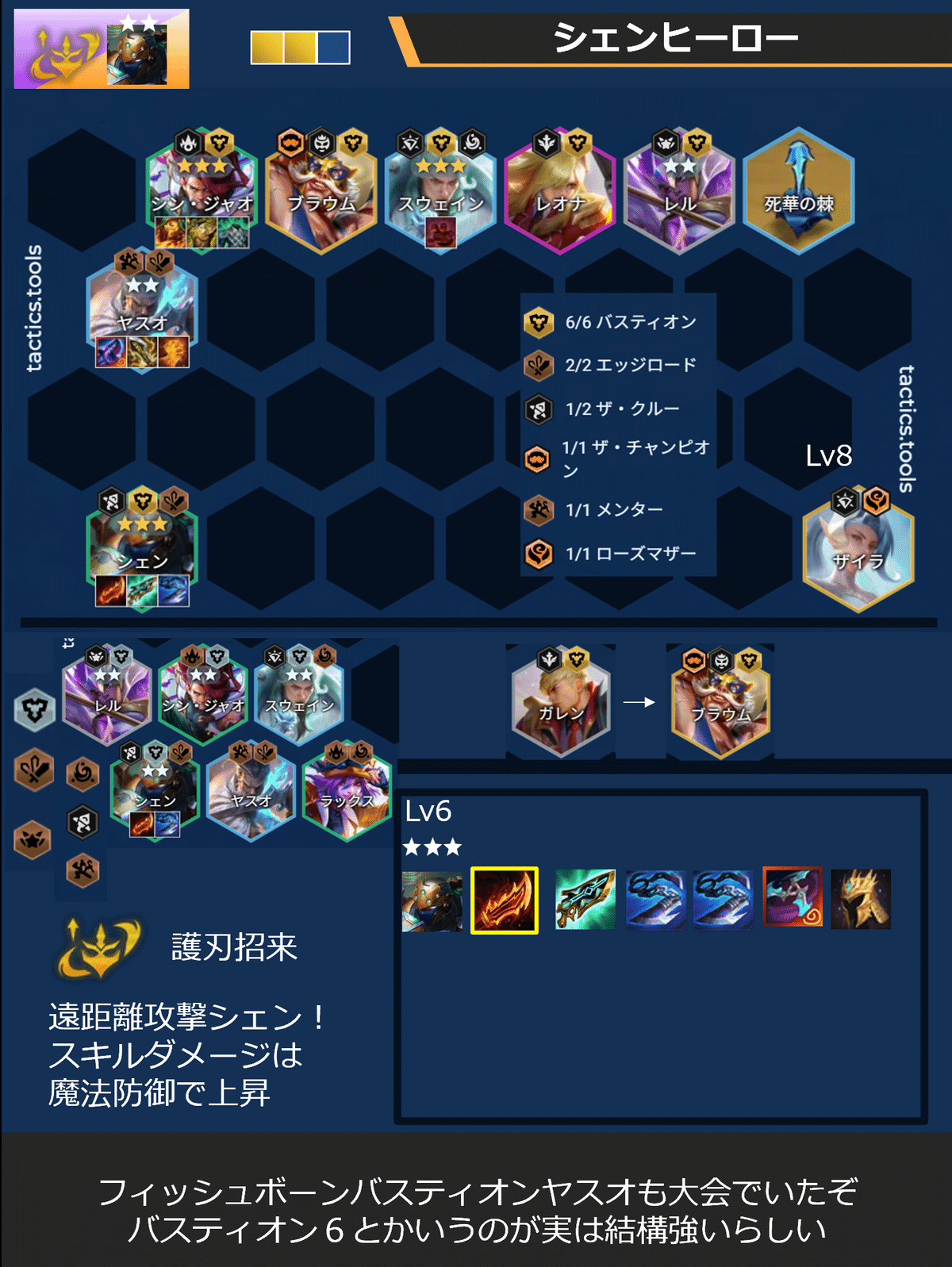 TFT構成集Patch15.4 中盤ファイッ！｜Orgap