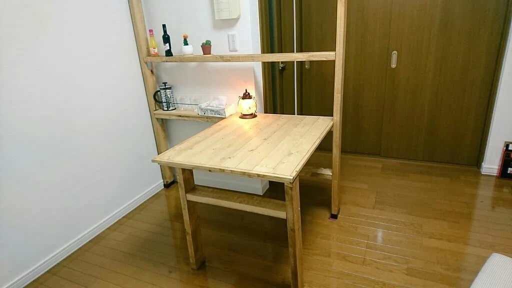 はじめてのDIYでダイニングテーブルを作った話｜tumu