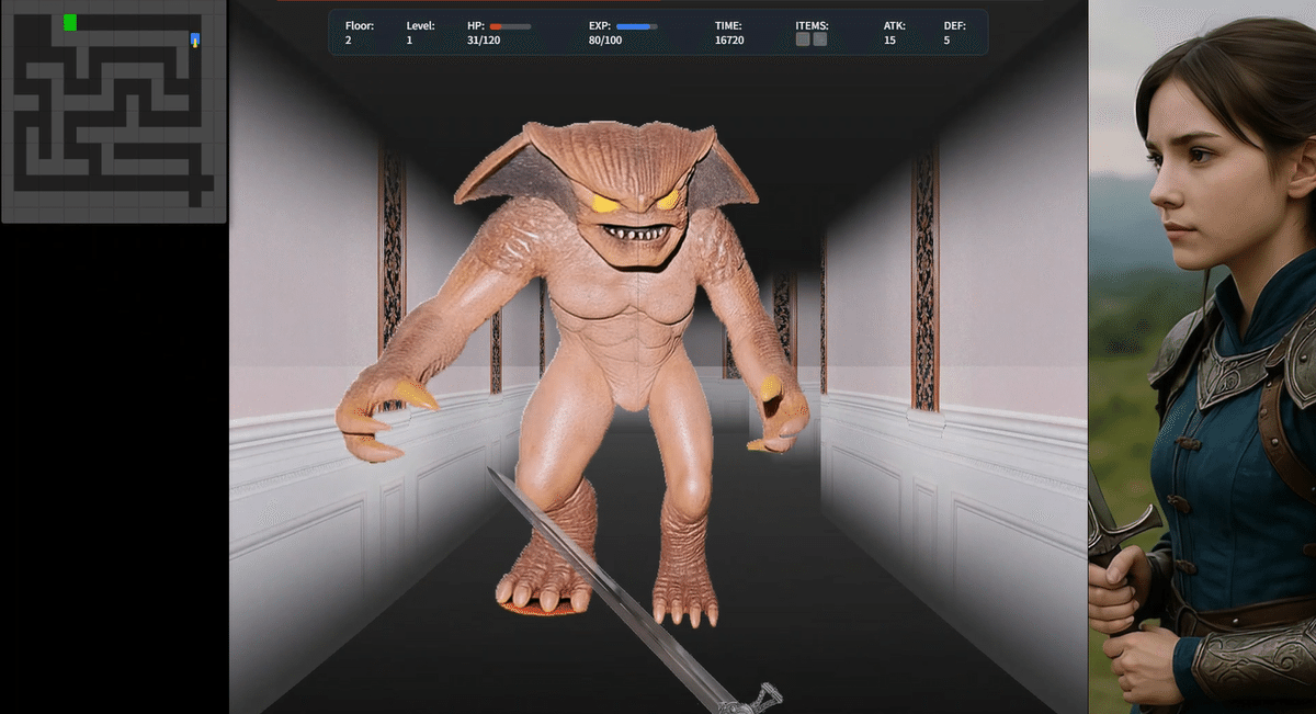 バイブコーディングで3DRPGを本気で作ってみた。｜YUMI