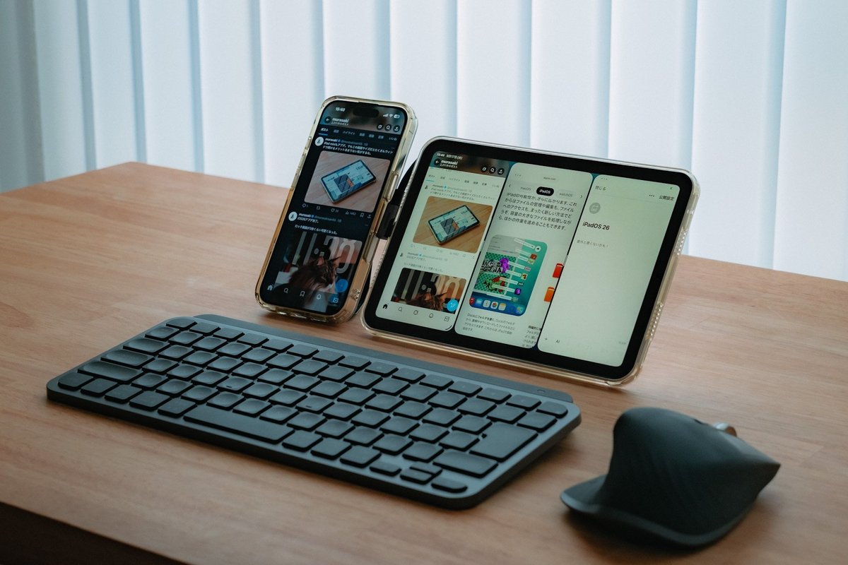 iPadOS 26でのiPad miniの使い方。3ウィンドウ運用が意外と悪くないかも｜murasaki