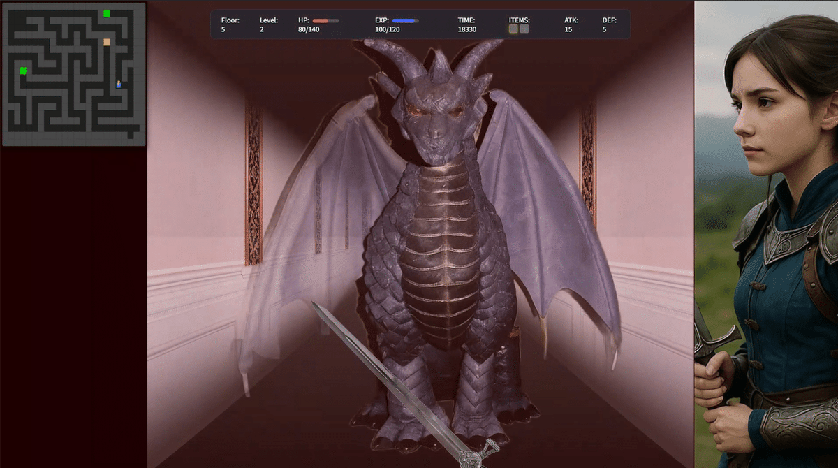 バイブコーディングで3DRPGを本気で作ってみた。｜YUMI