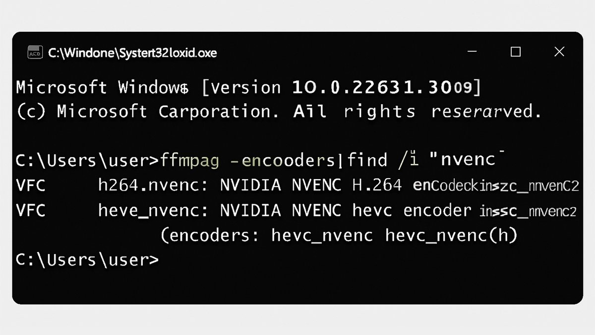 ffmpegとNVENCで動画変換を高速化するコマンド集｜中古パソコン屋のナベキンファクトリー