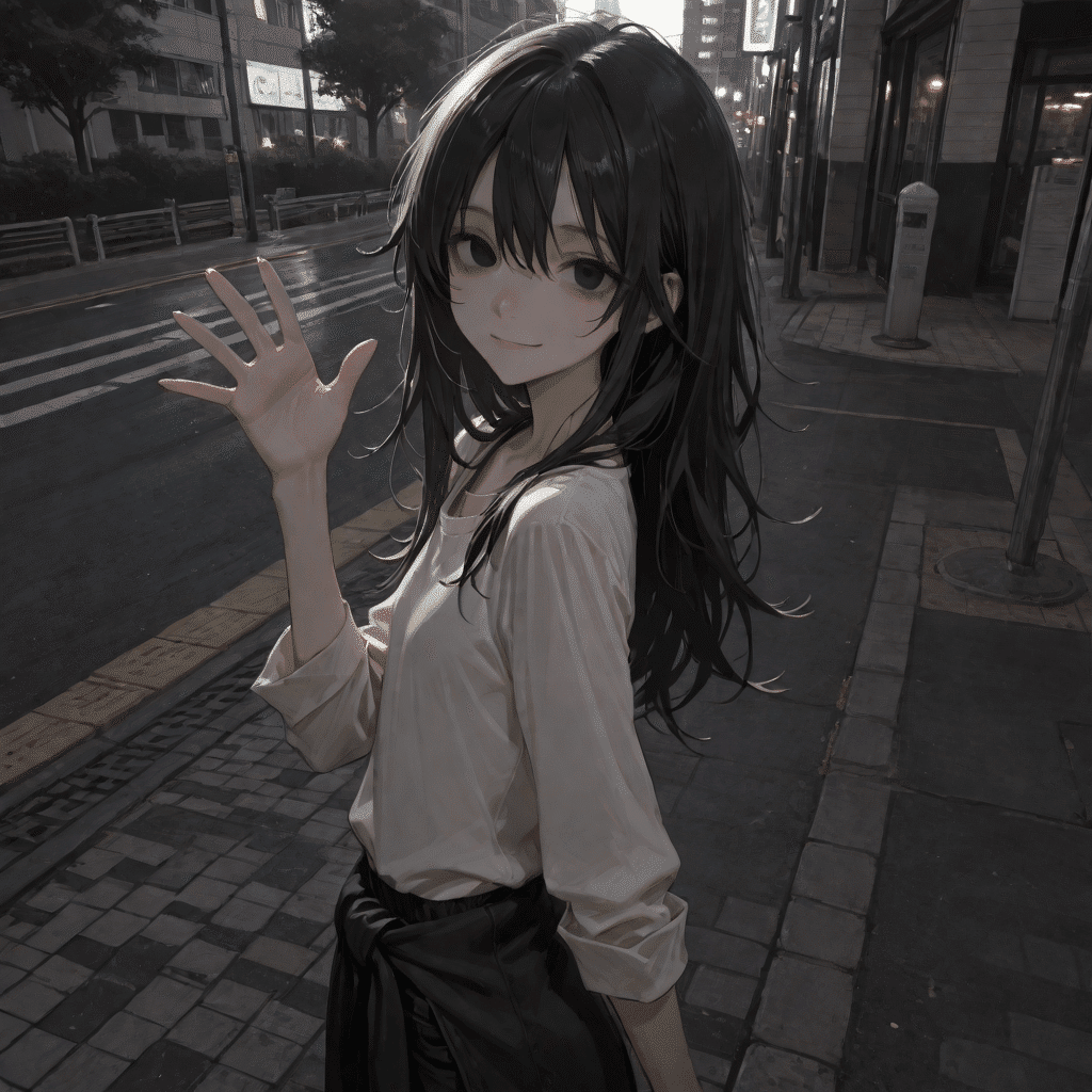 StableDiffusion:Empty Eyes Girl #3｜Nanashi