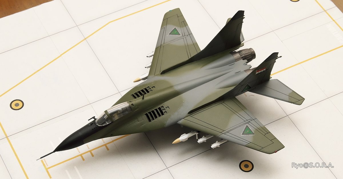 プラモデル製作記 ホビークラフト 1/72 MiG-29｜Ryo@S.O.R.A.