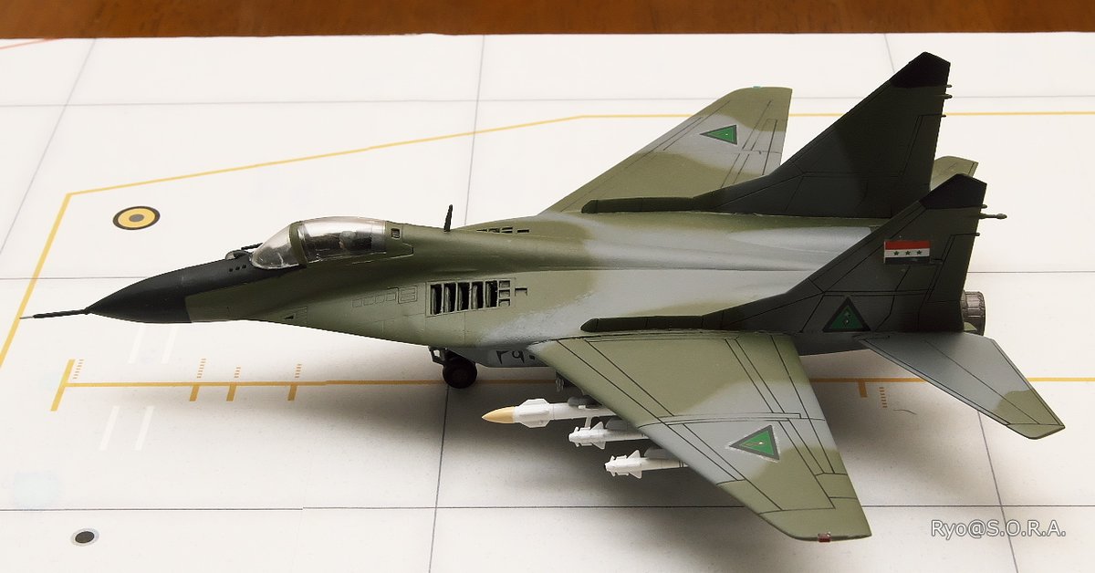 プラモデル製作記 ホビークラフト 1/72 MiG-29｜Ryo@S.O.R.A.